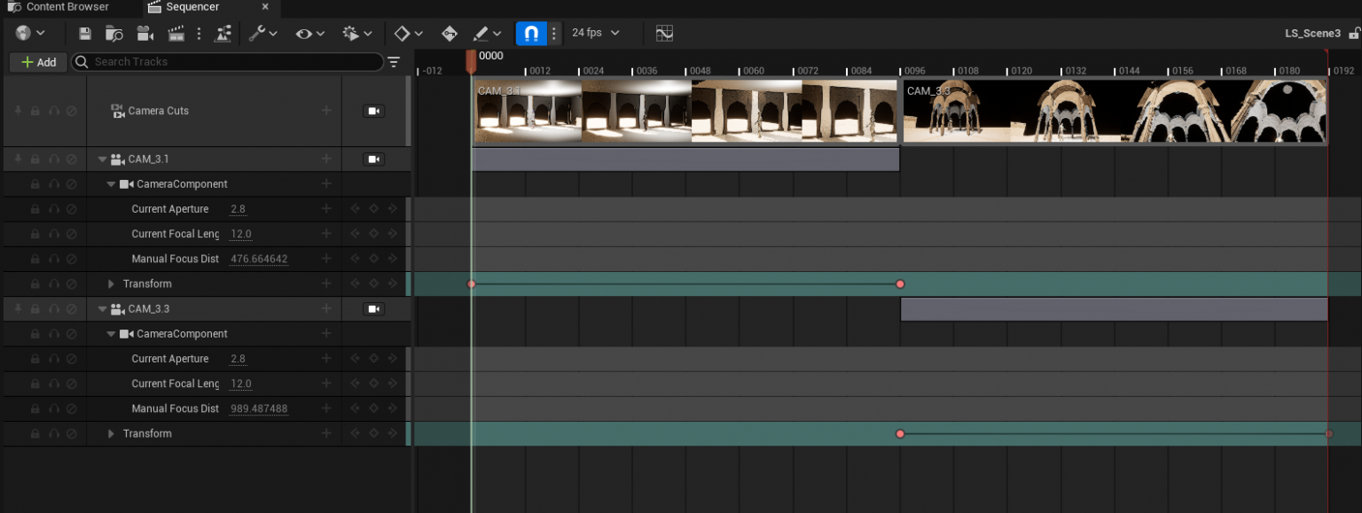 Week 3: Production Sequencer – MA 3D Computer Animation Blog